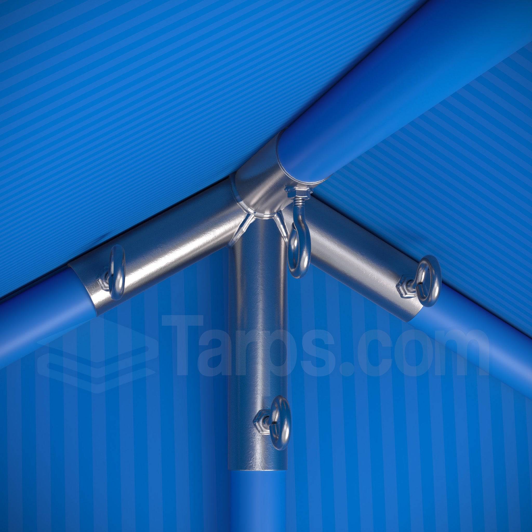 1" High Peak Fittings (120° Angles) — Tarps.com
